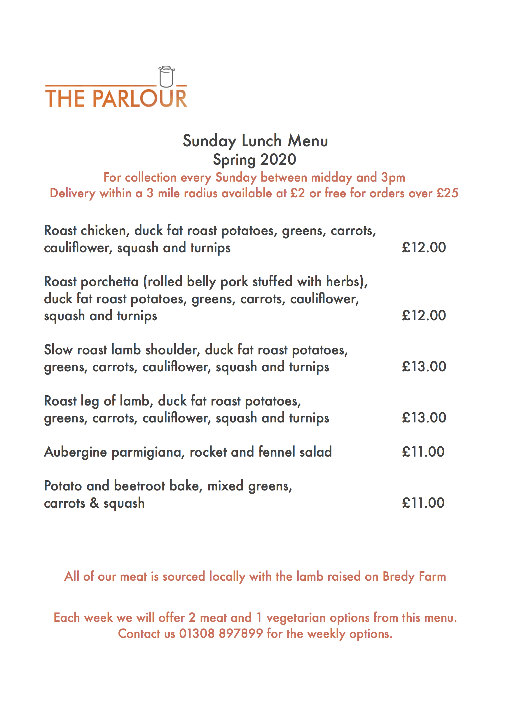 The Parlour Restaurant – Bredy Farm, Burton Bradstock